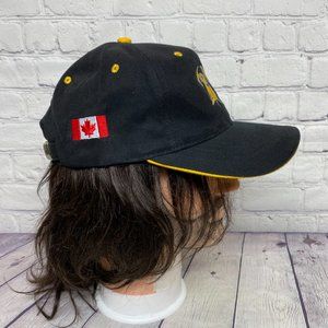 AJM | Accessories | Fire Fighter Hat Cap Strap Back Black Yellow Fire ...